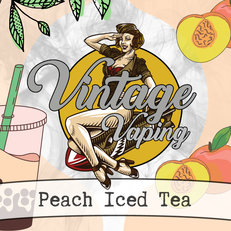 Peach Iced Tea – Vintage Vaping